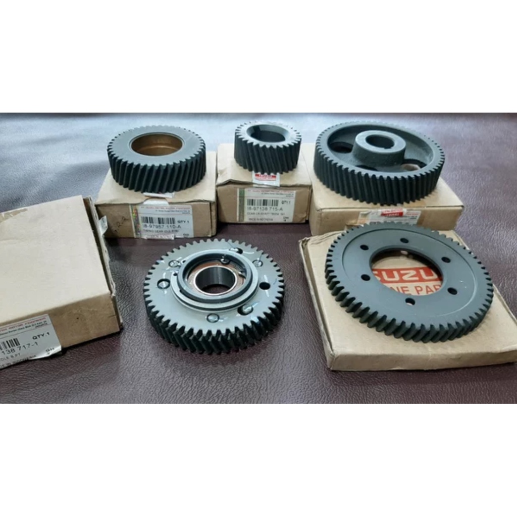 Jual GEAR GIGI TIMING SET ISUZU PANTHER 2500CC NON TURBO ORIGINAL (5PCS ...