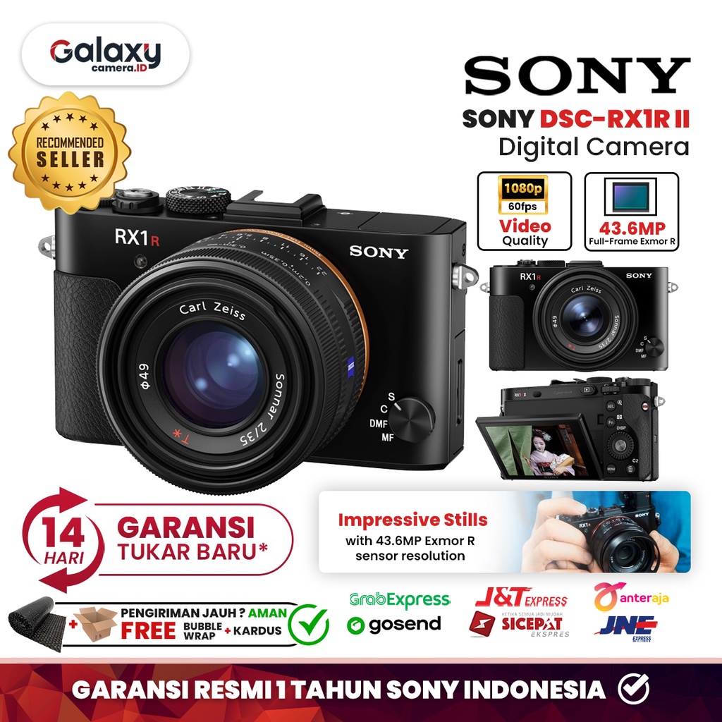 Jual Sony Cybershot DSC RX1R II Digital Camera / Sony RX1R Mark II ...