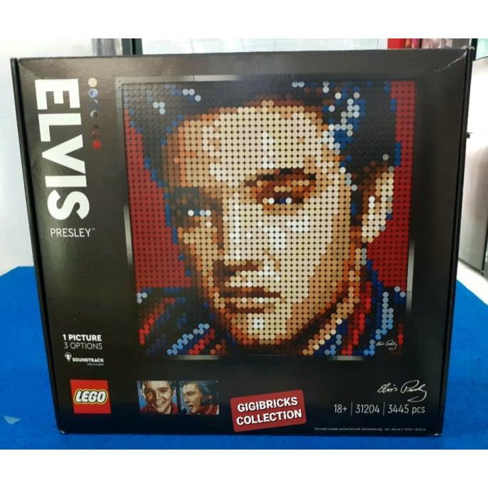 Jual Lego Mosaic 31204 Elvis Presley Original | Shopee Indonesia