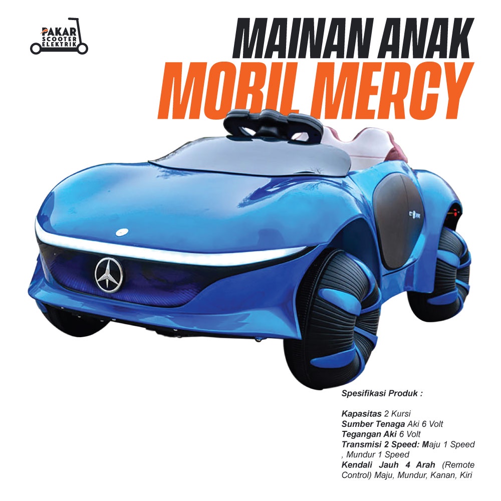 Jual MAINAN ANAK / MOBIL MERCY ELEKTRIK/ UNTUK ANAK BALITA | Shopee ...