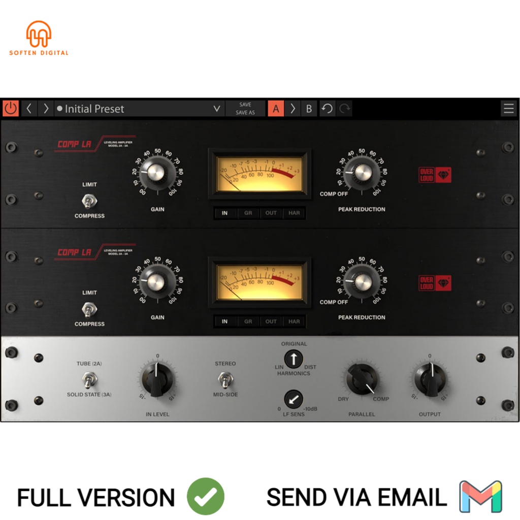 Jual Overloud Gem Comp LA v1 VST Plugin he revolutionary simulation of ...