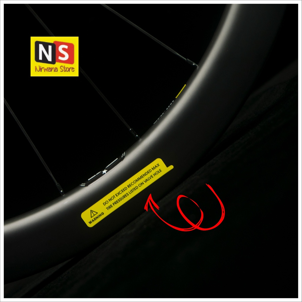 Jual Stiker RIM sepeda sticker WARNING VELG | Shopee Indonesia