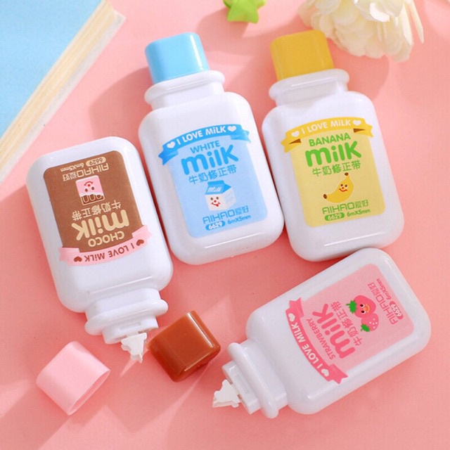 Jual TIPE X BENTUK BOTOL SUSU/ TIPE X WARNA PUTIH LUCU/ CORRECTION TAPE ...