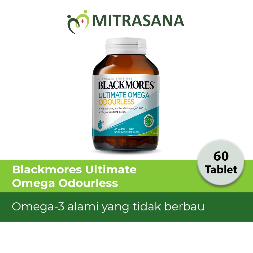 Jual Blackmores Ultimate Omega - 60 Tablet | Shopee Indonesia