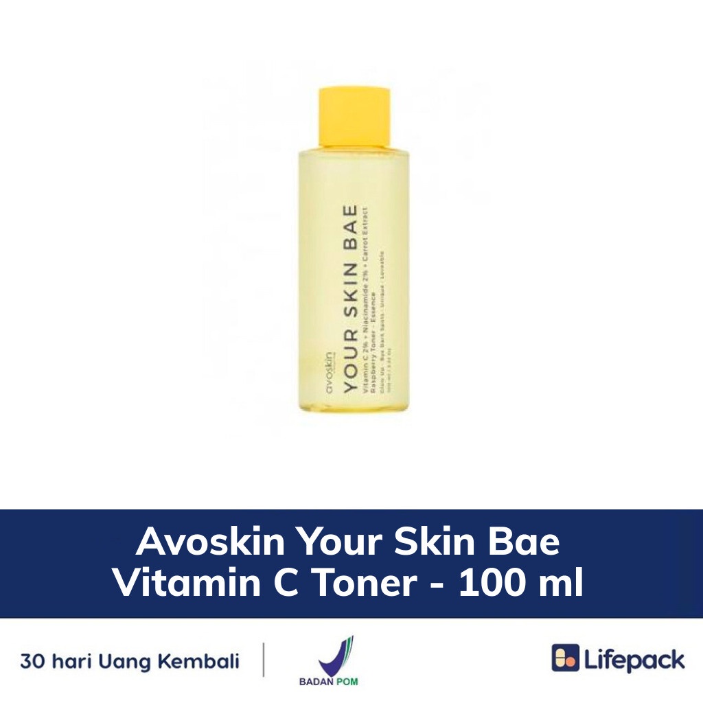 Jual Avoskin Your Skin Bae Vitamin C Toner - 100 ml - LIFEPACK | Shopee ...