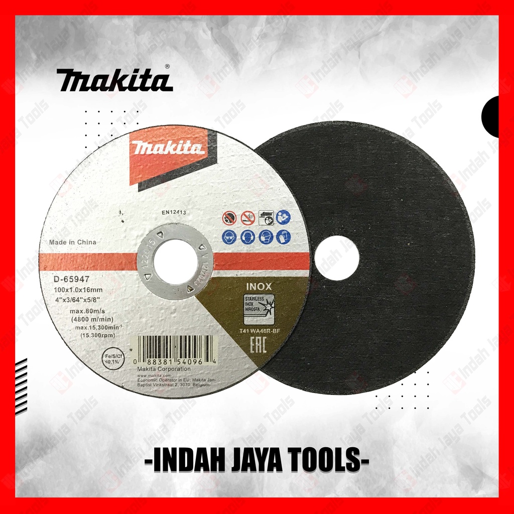 Jual Makita Batu Potong Besi 4 X 12 Cutting Wheel 4 Inch Gerinda Potong Shopee Indonesia