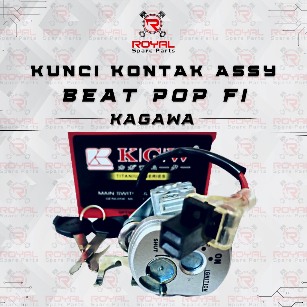 Jual KUNCI KONTAK SET ASSY BEAT POP FI INJEKSI ORIGINAL KAGAWA | Shopee ...