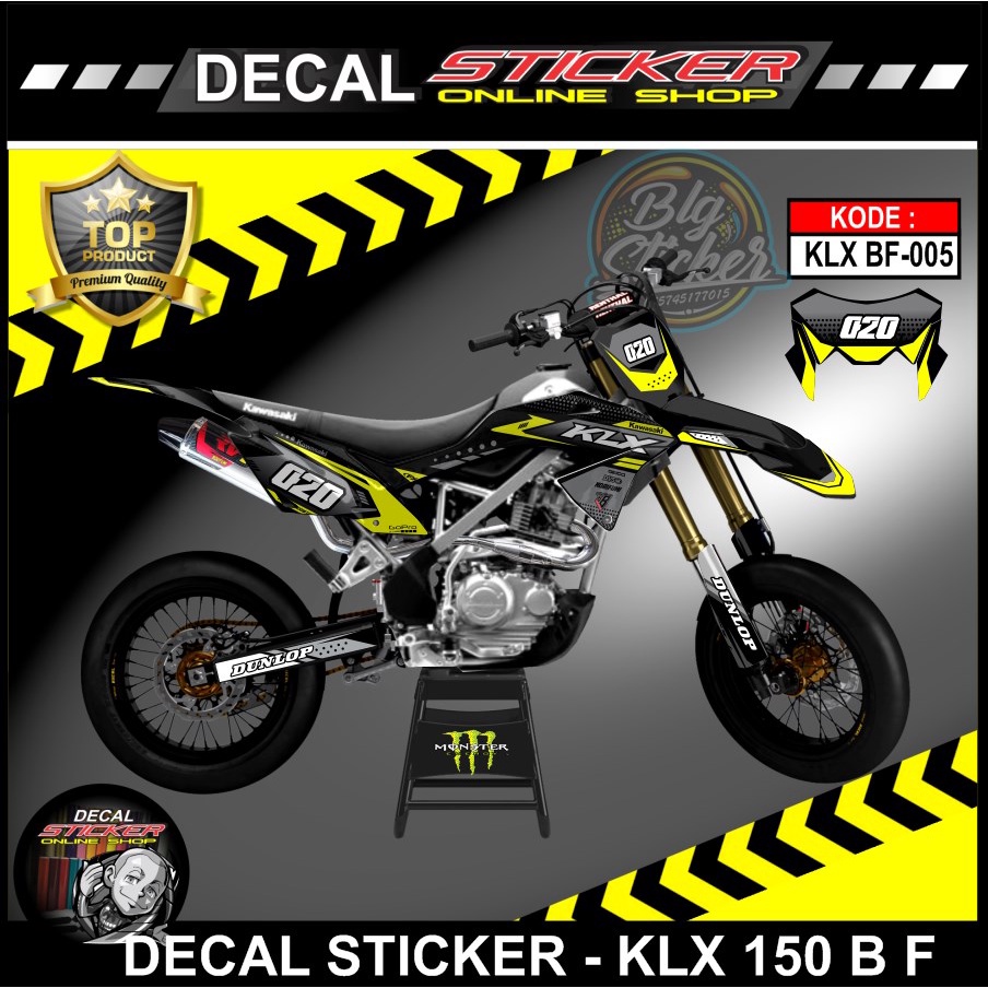 Jual STIKER KLX BF 150 FULL DECAL STICKER VARIASI RACING | Shopee Indonesia