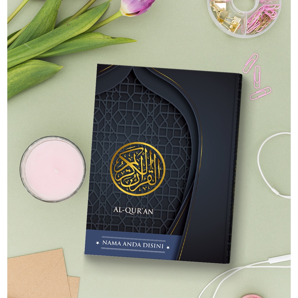 Jual Al Quran Custom tulis nama A5 ; Al-Quran Unik ; Alquran murah ...