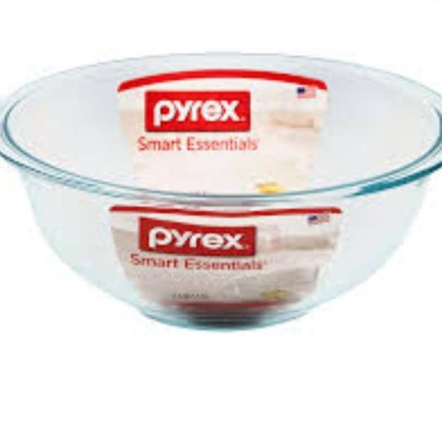 Jual Pyrex Clear Glass Mixing Bowl Tebal 2.4L / 2.4 Liter | Shopee ...
