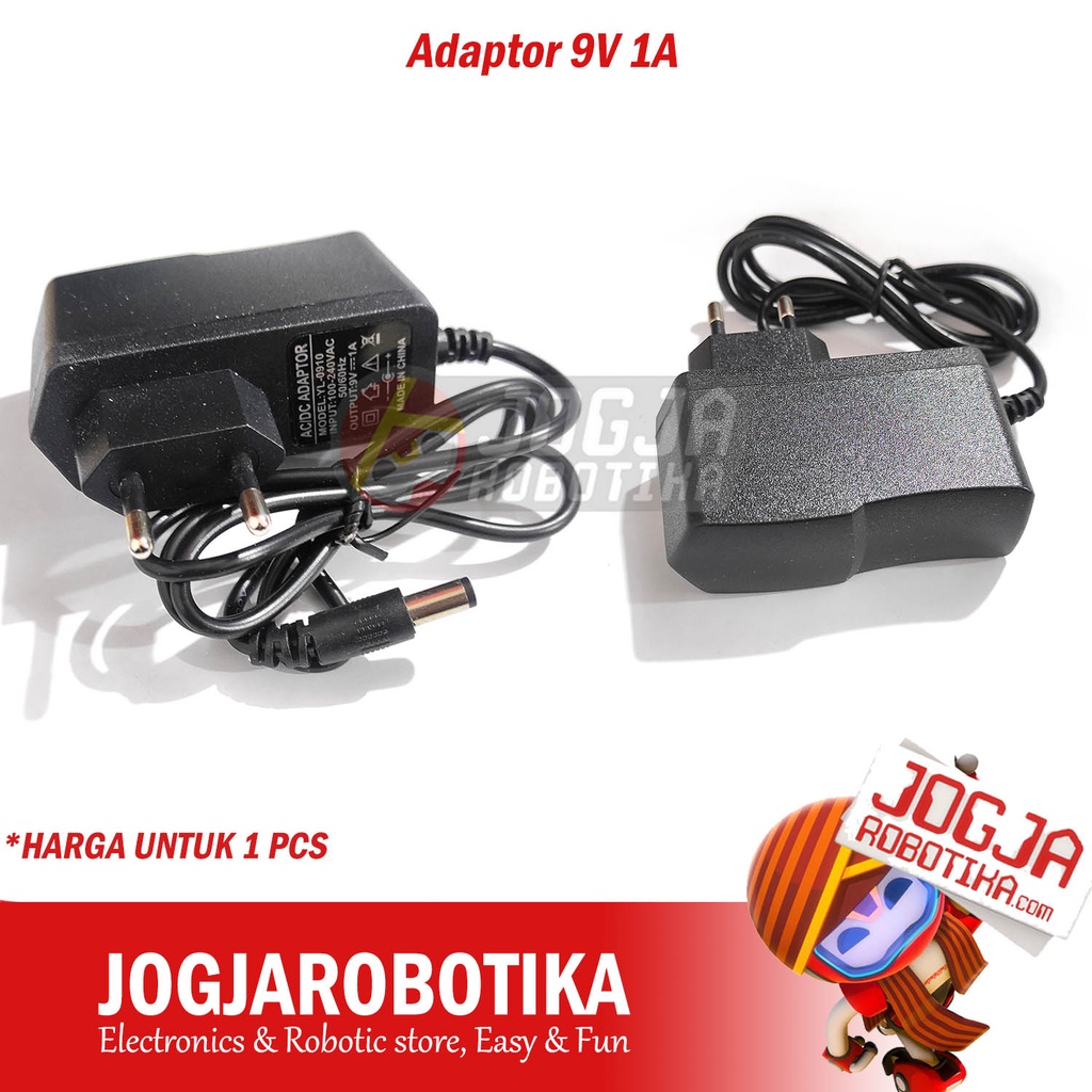 Jual Adaptor 9V 1A 2A Power Supply 9V 9 V Volt Pilih Varian | Shopee ...