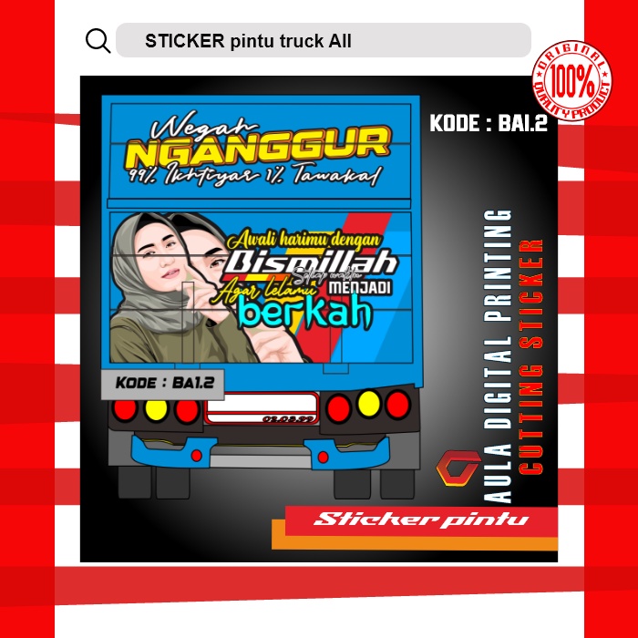 Jual sticker pintu truck canter | Shopee Indonesia
