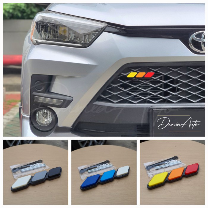 Jual EMBLEM LOGO BADGE TACOMA TUNDRA RAIZE TRI-COLOR BADGE | Shopee ...