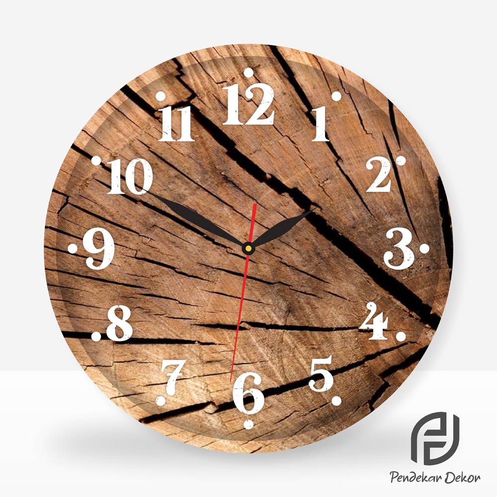 Jual JAM DINDING KAYU CLASSIC VINTAGE DEKORASI RUANG TAMU UNIK ...