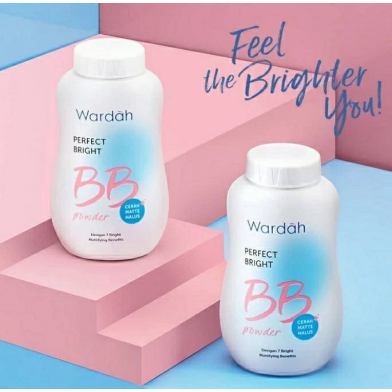 Jual WARDAH Perfect bright BB Powder 50grm ( rijek stiker ) | Shopee ...