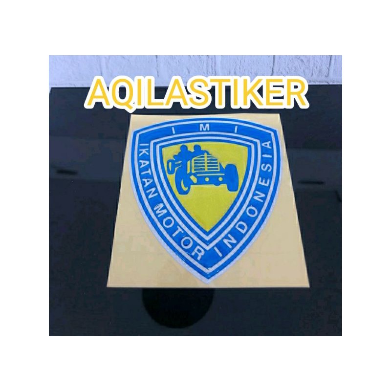 Jual stiker timbul sticker 3d IMI,stiker motor,asesoris motor | Shopee ...