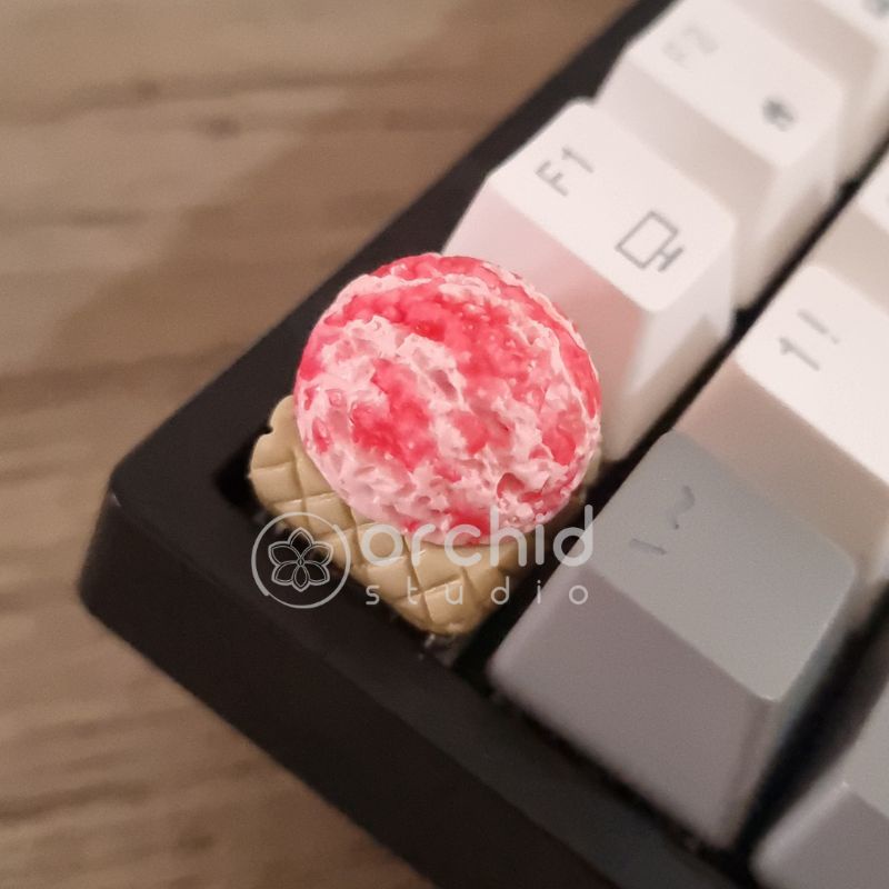 Jual Ice Cream Keycaps Artisan Keycap Cute Sweet Keycaps for Mechanical ...