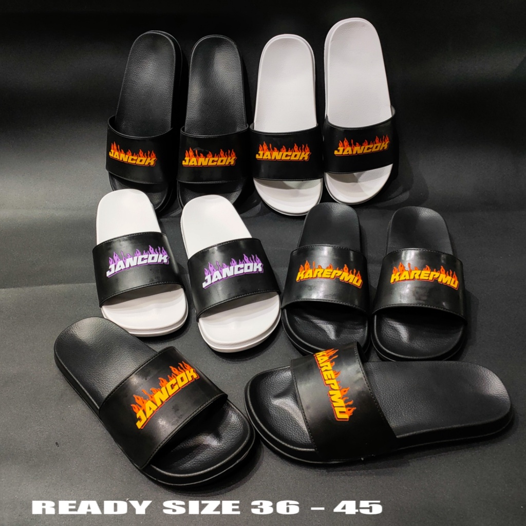 Jual Sandal Estado /Sandal Slop/Sandal Slide upper lock sistem size 36 ...