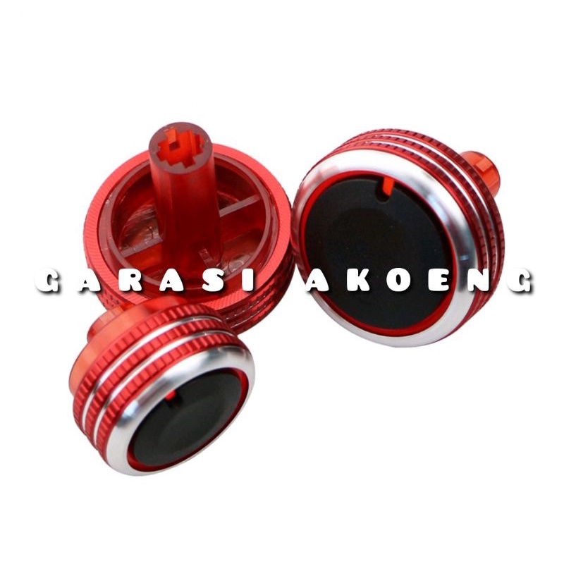 Jual Knob AC Alumunium Nisan March Tombol Putaran Modifikasi Nyala ...