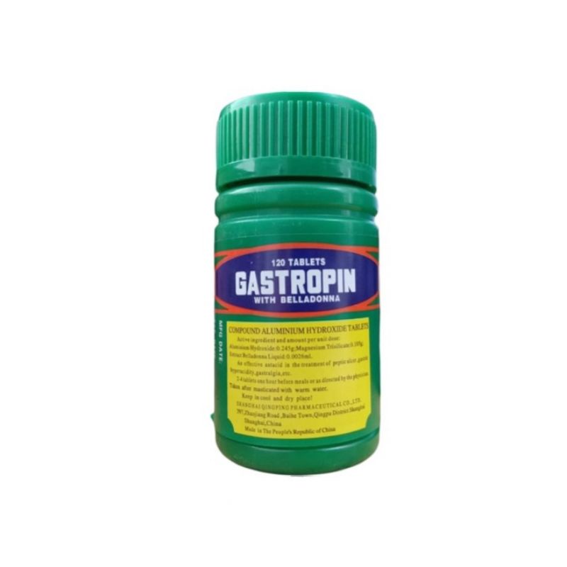 Jual GASTROPIN 120 TABLET OBAT LAMBUNG PENCERNAAN ASAM LAMBUNG | Shopee ...