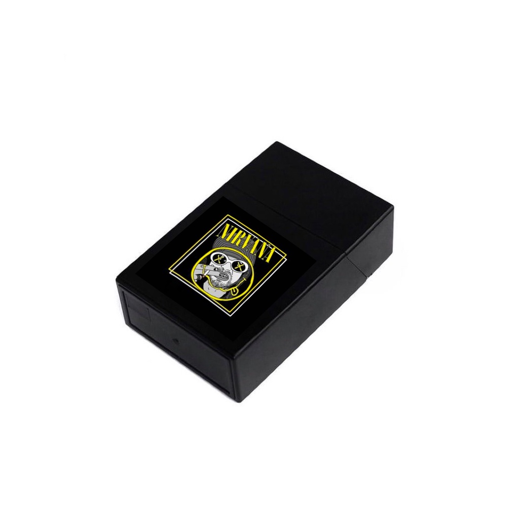 Jual KOTAK ROKOK BOX HITAM /KADO ULANGTAHUN / KOTAK ROKOK PLASTIK ...