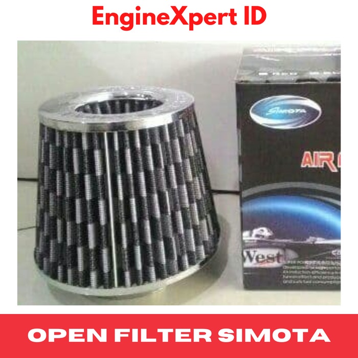 Jual Open Filter Mobil Simota Carbon ORIGINAL | Shopee Indonesia