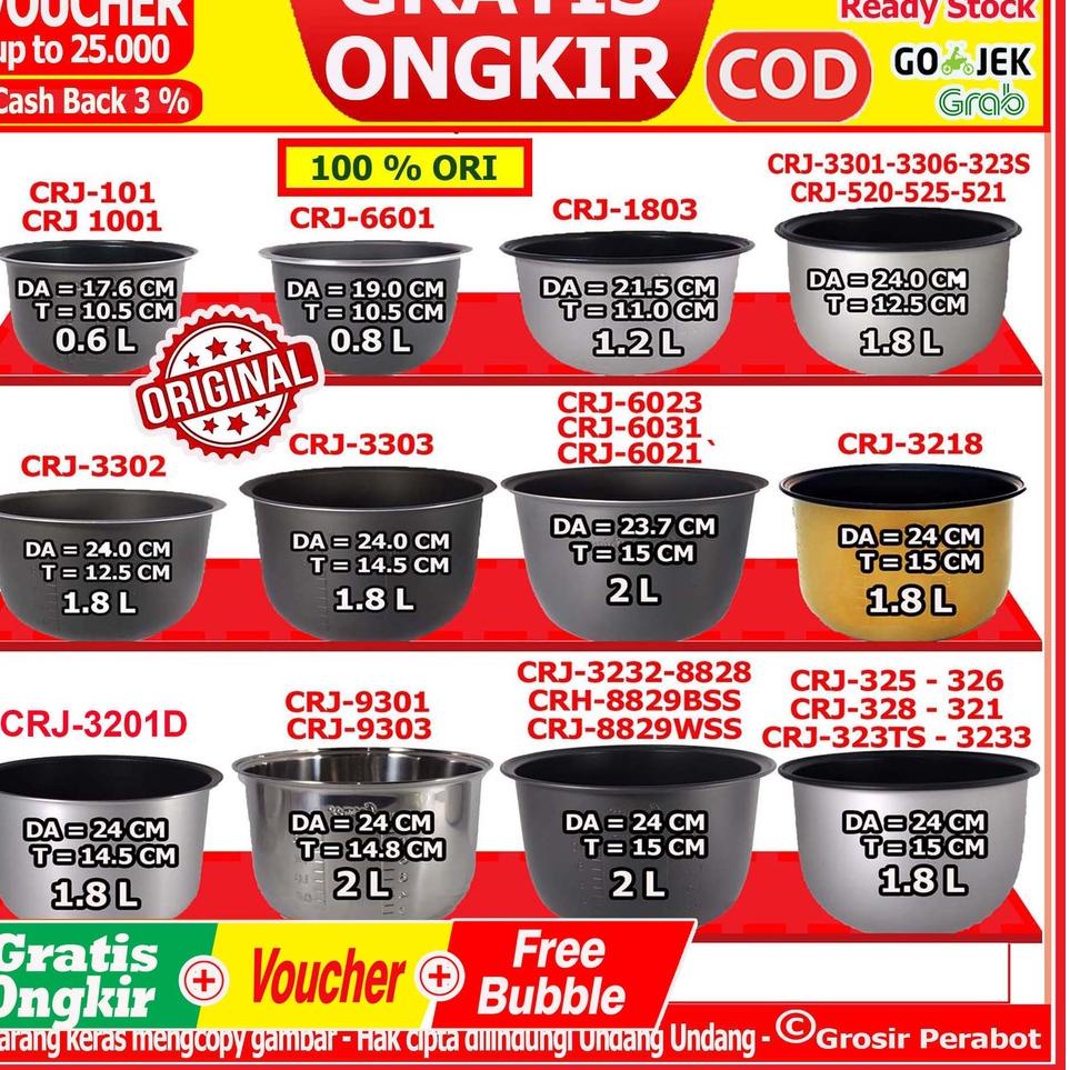 Jual Panci Rice Cooker Cosmos Panci Magicom Cosmos Panci Magic Com ...