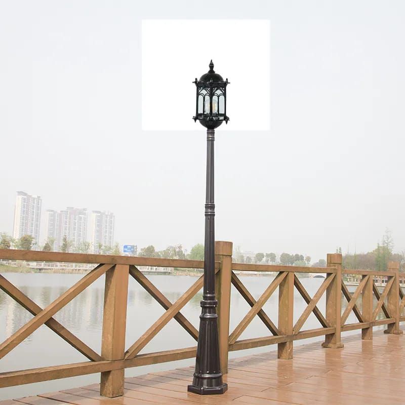 Jual ⭐GARANSI⭐LAMPU TAMAN LAMPU TIANG LAMPU HIAS JALAN CABANG 1 TINGGI 200CM | Shopee Indonesia