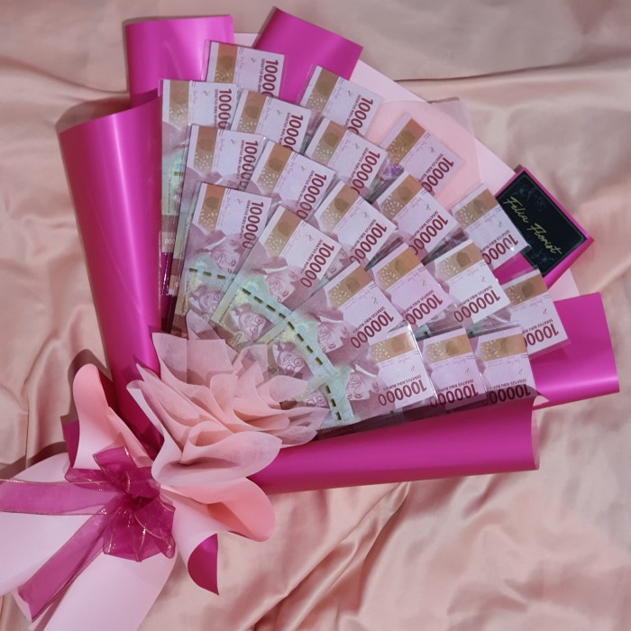 Jual Hadiah Aniv Kado Ulang Tahun Bucket Wisuda Money Bouquet Buket Uang | Shopee Indonesia