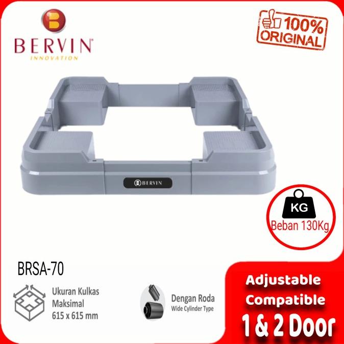 Jual BERVIN KAKI KULKAS / BERVIN DUDUKAN LEMARI ES | Shopee Indonesia