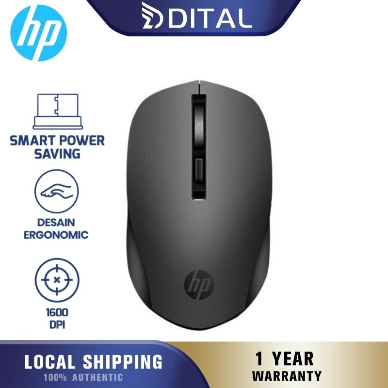 Jual HP S1000 mouse wireless gaming silent click original 2.4G plus ...