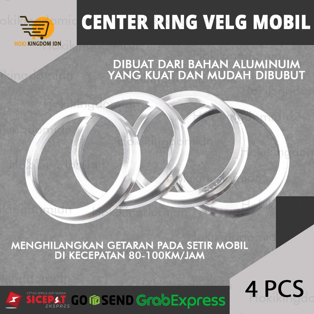 Jual Center Ring Velg ukuran 54,1/56,1/60,1/64,1/66,1/67,1/66.5 ...