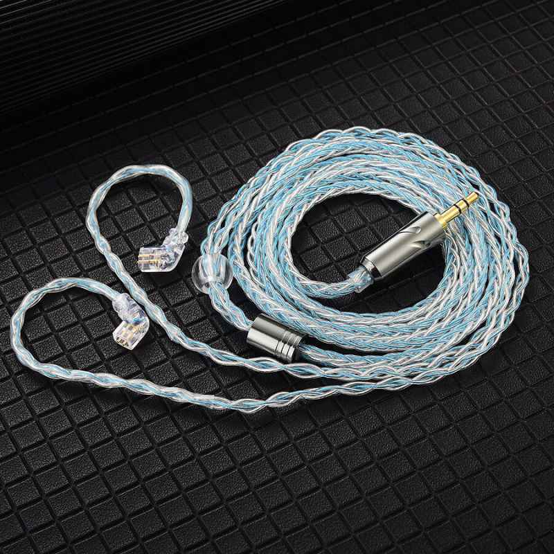 Jual QKZ T1 Kabel Upgrade 200 Cores 8 Strand Qdc for KZ QKZ TRN - NON MIC | Shopee Indonesia