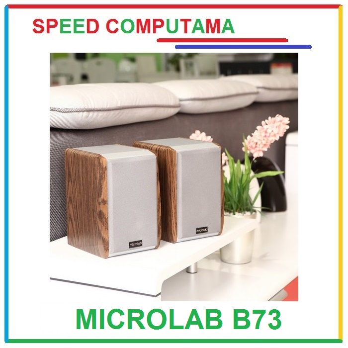 Jual Microlab B73 20 Watt RMS Bookshelf Stereo Speaker | Shopee Indonesia