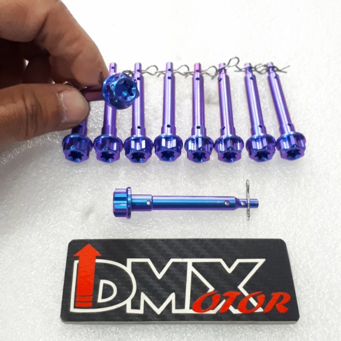 Jual Pin Atau Tojosan Titanium Kaliper Brembo 2P Dan 4P Kode 093 | Shopee Indonesia