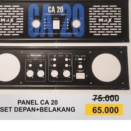 Jual PLAT PANEL POWER CA 20 BAHAN TEBAL | Shopee Indonesia