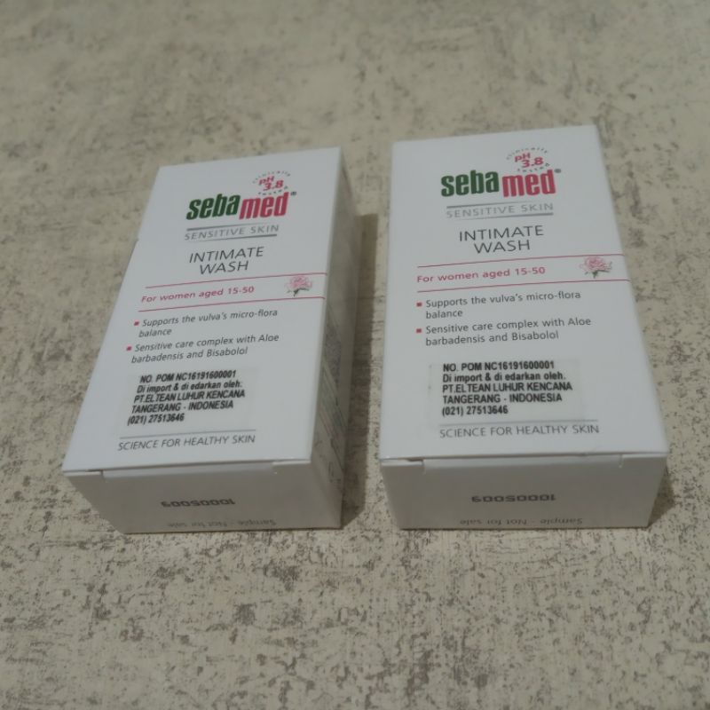 Jual Sebamed Sensitive Skin Intimate Wash 20 ml (untuk usia 15-50 tahun ...