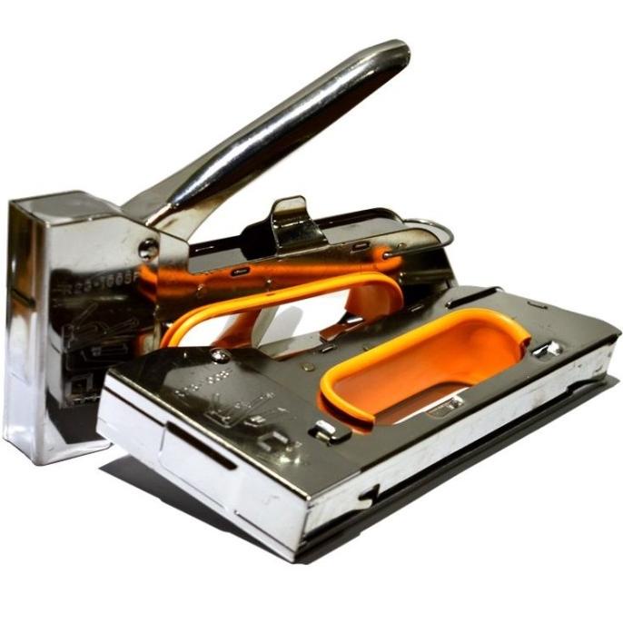 Jual Gun Tacker Staples Staple Stapler Tembak Kertas Kayu Jok 13/4-6 ...