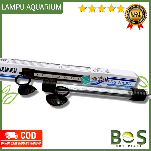 Jual LAMPU LED CELUP AQUARIUM AQUASCAPE T4 UKURAN 20-60CM | Shopee ...