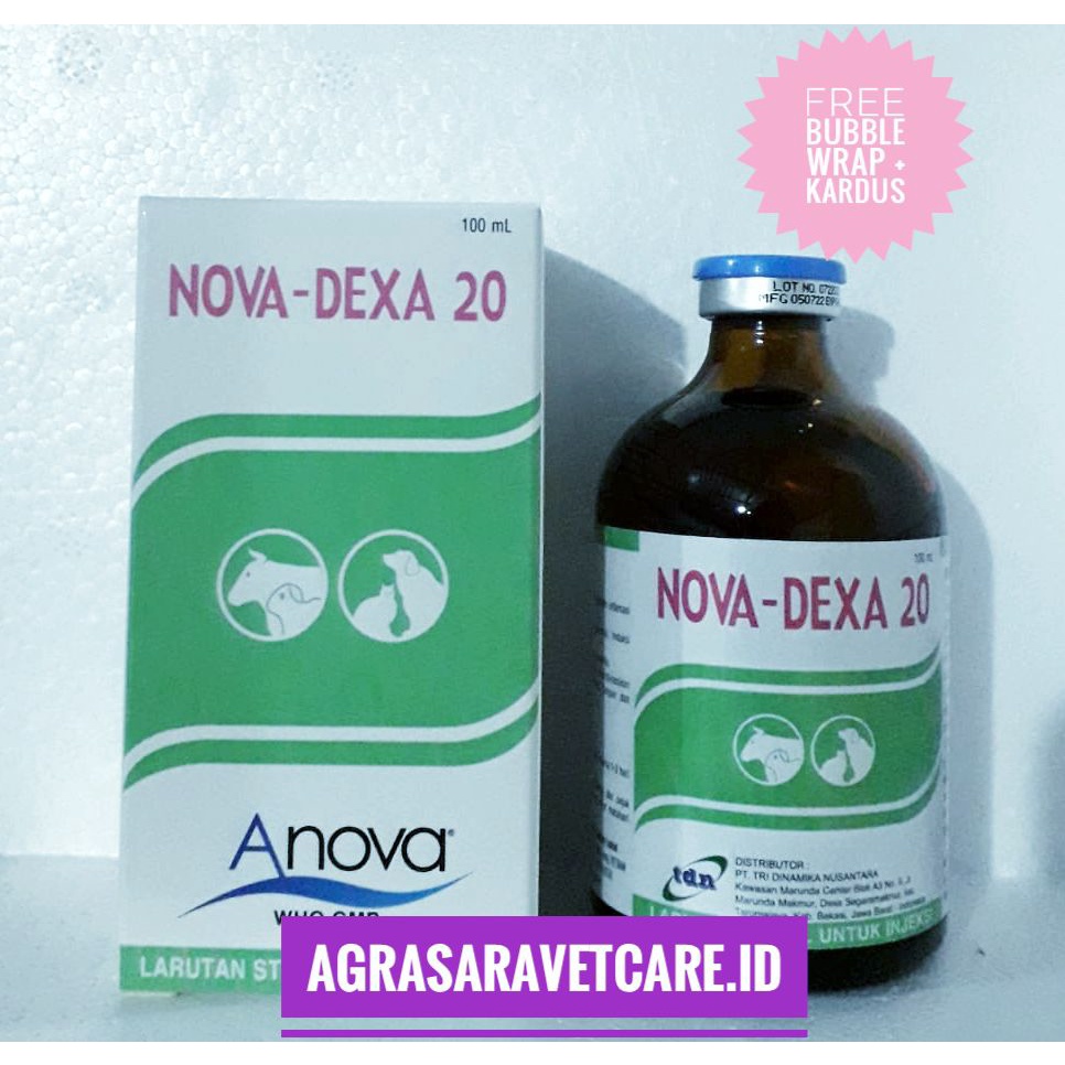 Jual NOVA DEXA 100ml - Obat Anti Inflamasi untuk Hewan Ternak | Shopee ...