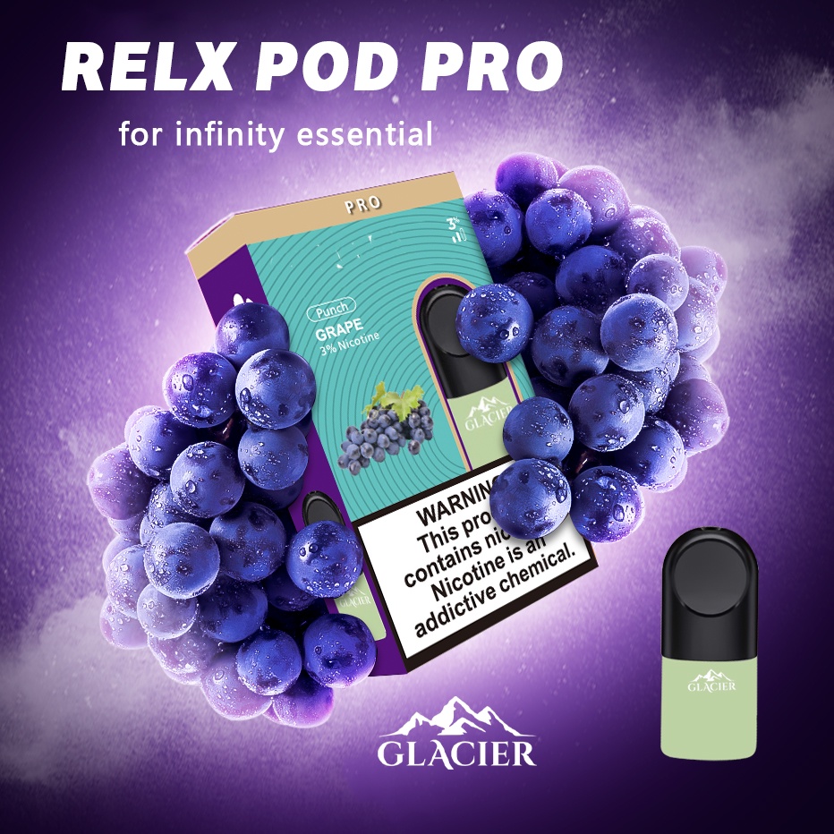 Jual Glacier pods Compatible RELX Essential / infinity Single pods and ...