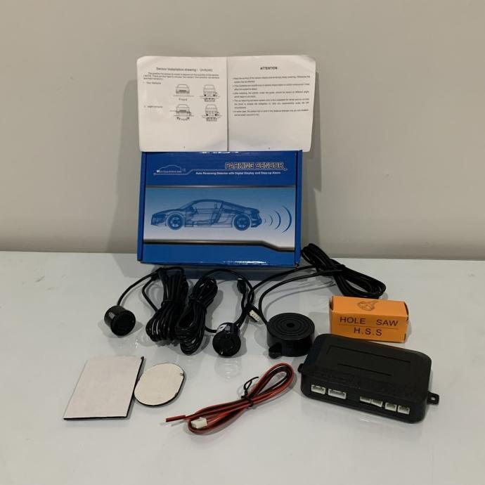 Jual Sensor Mundur Mobil Sensor Bunyi Beep Universal 2 Titik Sensor ...