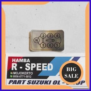 Jual perkakas stiker sticker gigi persneleng kecepatan satria 2 tak ...