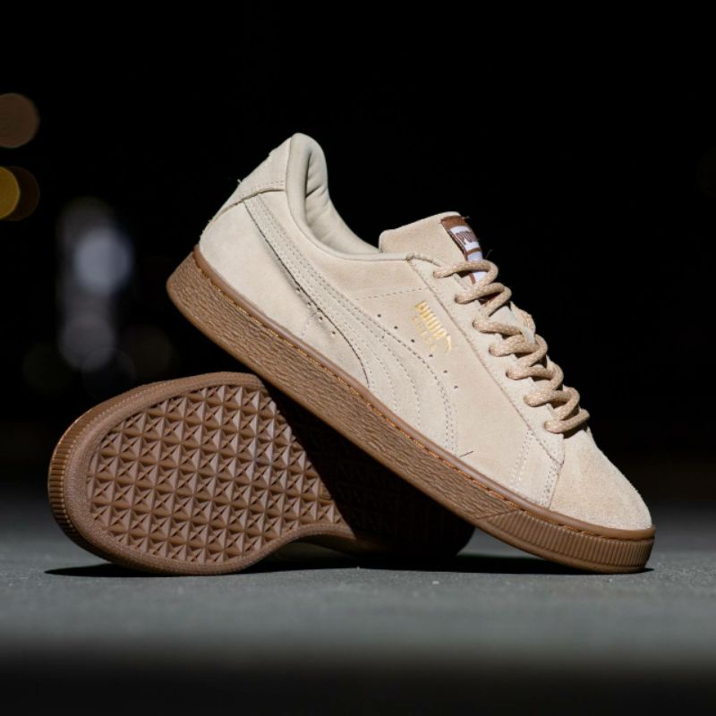 Jual PUMA SUEDE FULL CREAM GUM | Shopee Indonesia