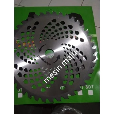 Jual PISAU POTONG RUMPUT BULAT 40T MATA INTAN TEBAL / PISAU POTONG ...