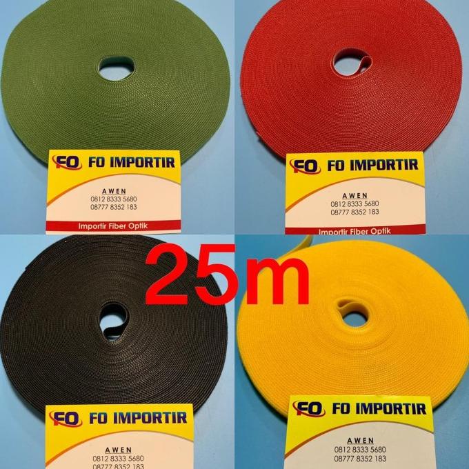 Jual Velcro pengikat kabel ( 25M ) FO/FIBER OPTIK | Shopee Indonesia