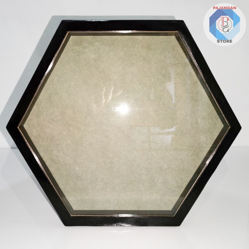 Jual Bingkai 3D Hexagonal Mahar Ketebalan 5cm - Frame 3D Bingkai Transparan | Shopee Indonesia