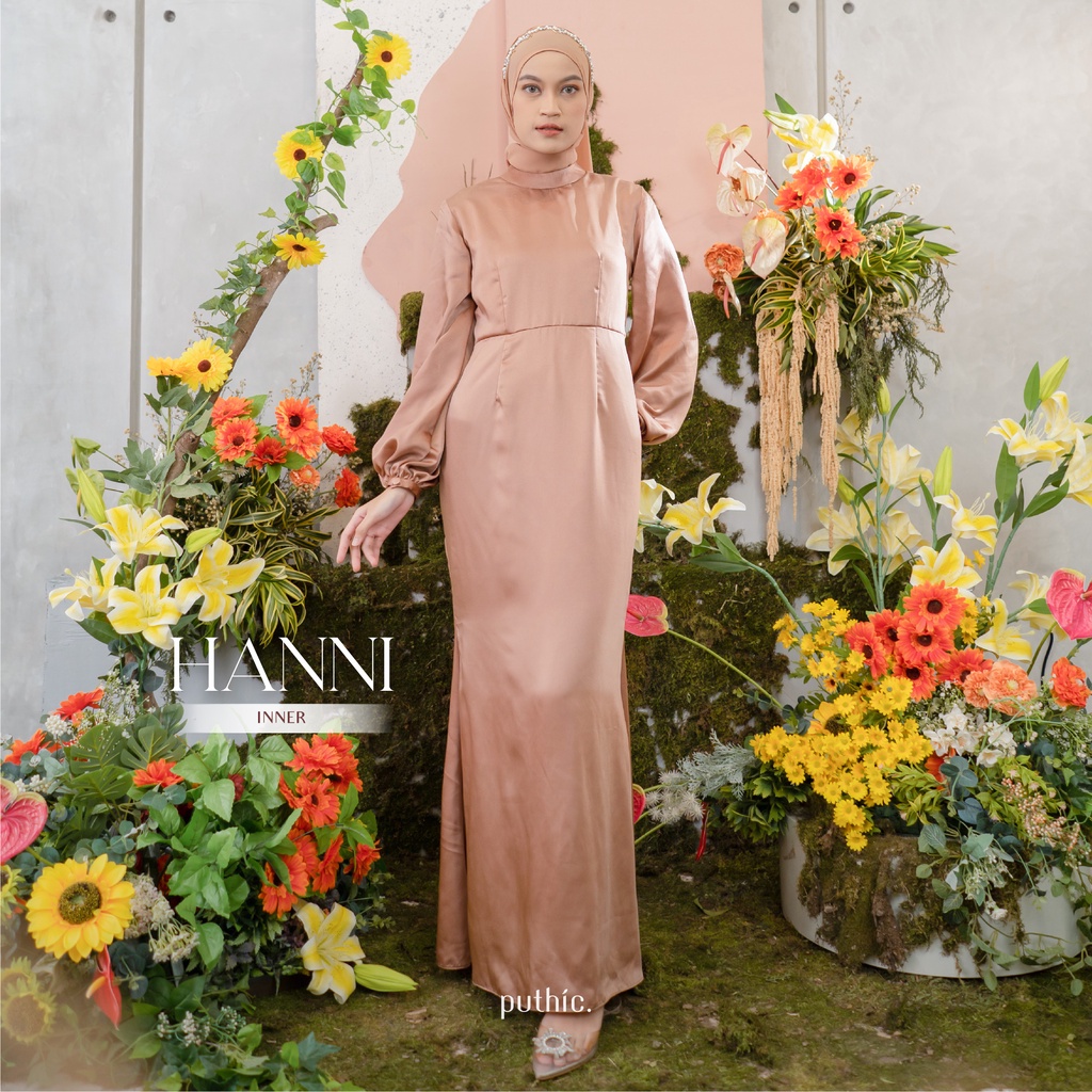 Jual PUTHIC - INNER HANNI DRESS || READY STOCK | Shopee Indonesia