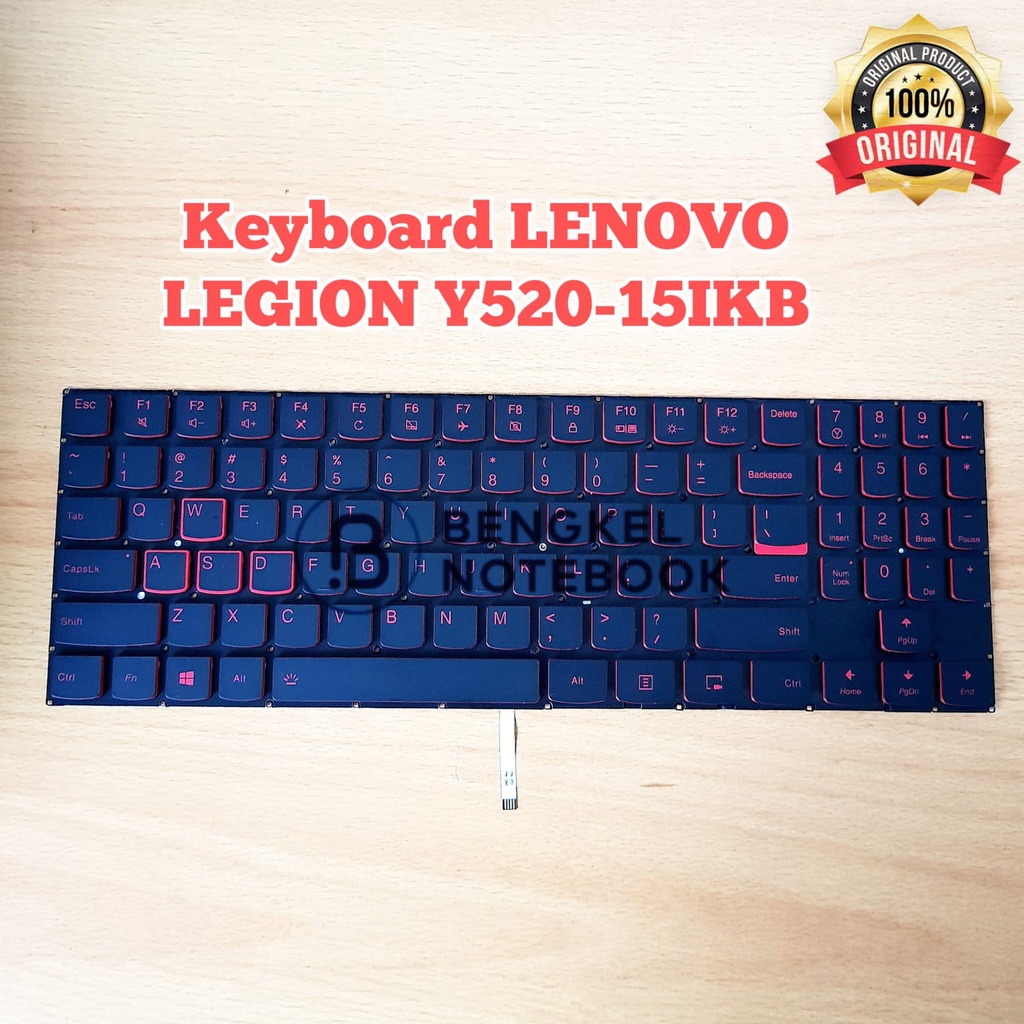 Jual Keyboard Lenovo Legion Y520-15IKB Y520 Y720 Y720-15IKB R720 R720-15IKB Y530 Y530-15ICH Y540 ...