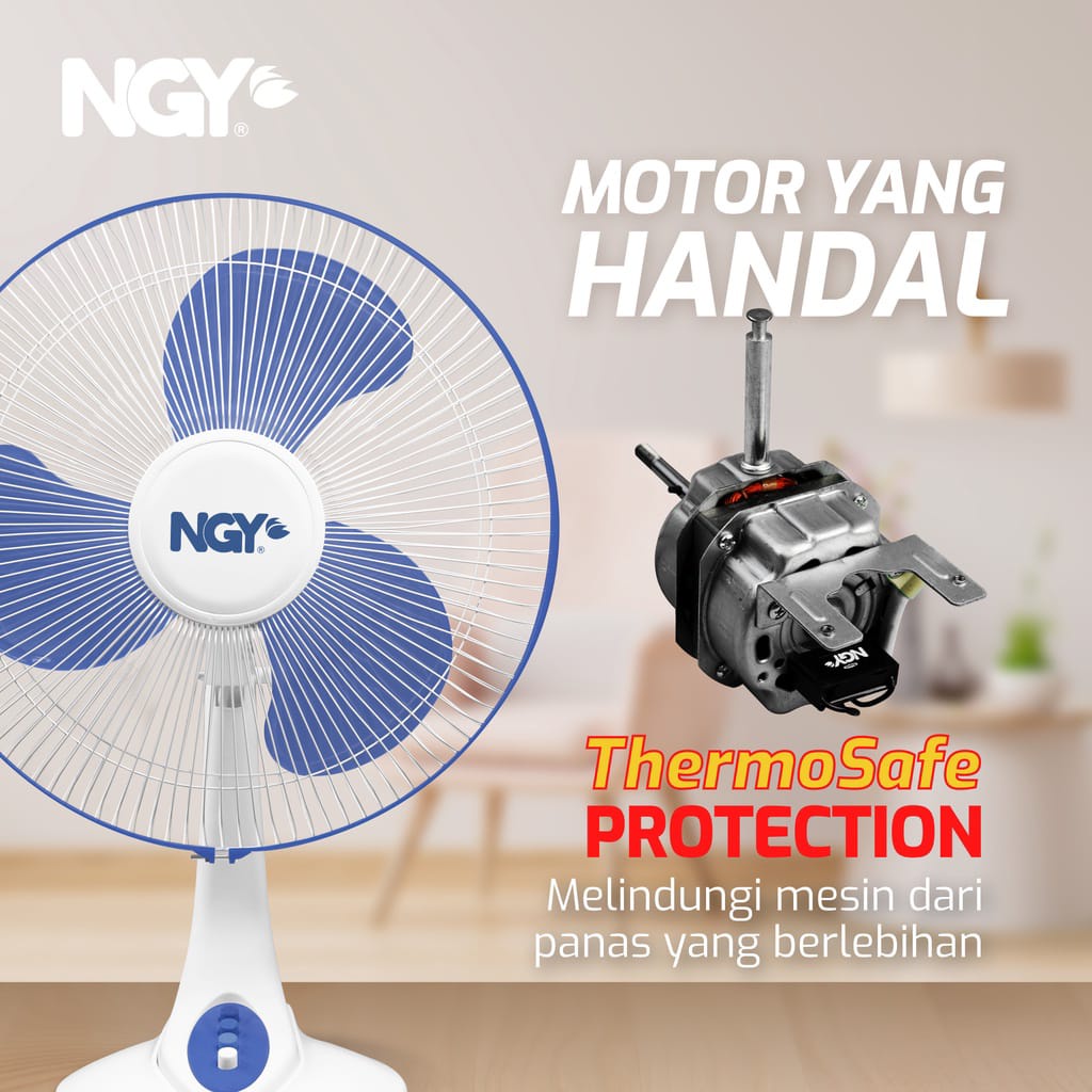 Jual Kipas Angin Meja Besar 16 inch | NG-16DF NAGOYA/NAGOYA Desk Fan ...